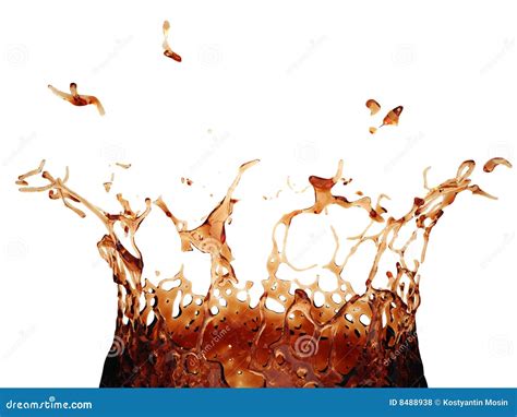 3d Coca Cola Splash Stock Illustration Illustration Of Drink 8488938