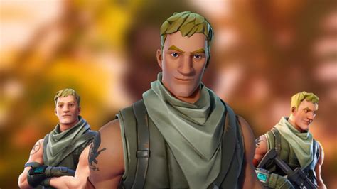 Original Fortnite Default Jonesy Skin Design Revealed