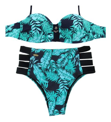 Biquini Cintura Alta Hot Pants Tomara Que Caia Bojo 2019 R 99 90