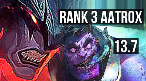 AATROX Vs DR MUNDO TOP Rank 3 Aatrox 11 1 3 Legendary TR