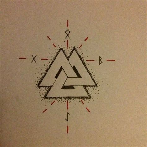 Valknut Forearm Tattoo Back Tattoo Small Tattoos Cool Tattoos