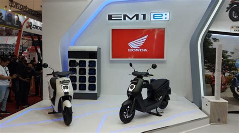 Motor Listrik Honda EM1 E Meluncur Di GIIAS 2023 Harganya Rp 40 Jutaan
