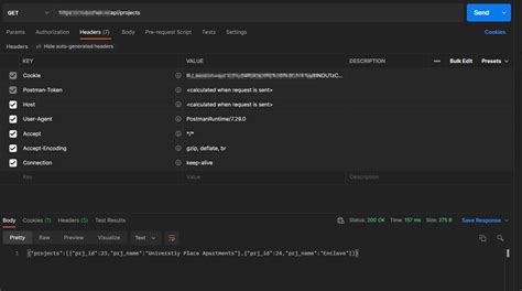 C GET Request Works On Postman But Fail With RestSharp Stack Overflow
