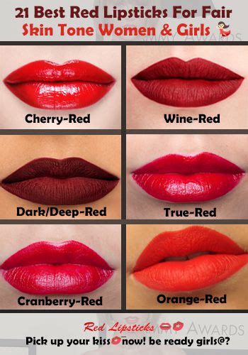 21 Best Red Lipsticks For Fair Skin Tone Women And Girls DLT Beauty