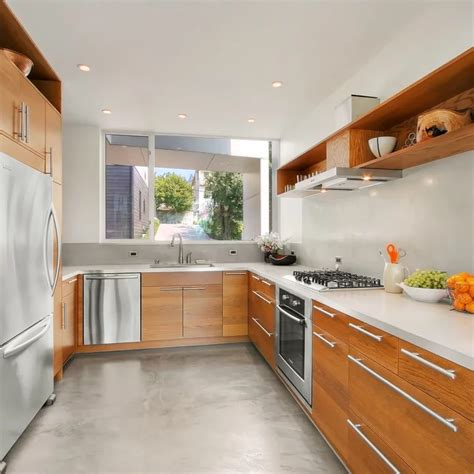 75 Modern U Shaped Kitchen With No Island Ideas You Ll Love May 2022