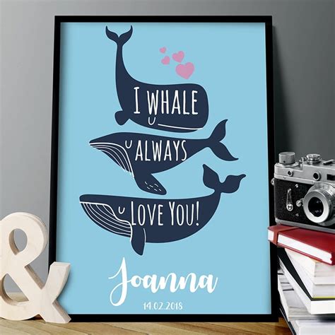 Plakat Personalizowany 31x41 Cm PREZENT NA WALENTYNKI DLA NARZECZONEJ