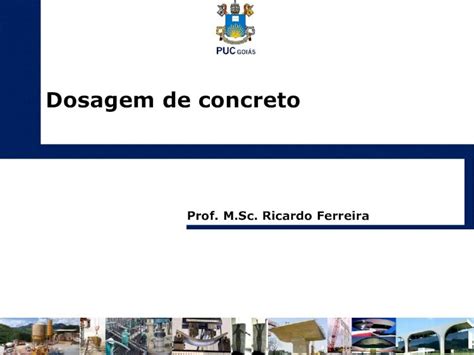 PDF Dosagem De Concreto SOL Professorprofessor Pucgoias Edu Br