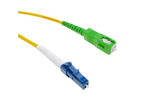 Cabo De Fibra Ptica Bematik Lc Pc Para Simplex Sc Apc Monomodo