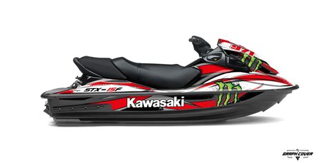 KAWASAKI STX 15F BREAK Graphcover Fabricant Français de kits déco