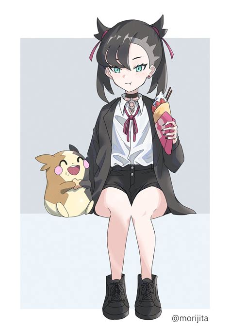 Marnie Morpeko And Morpeko Pokemon And 2 More Drawn By Jayj 824
