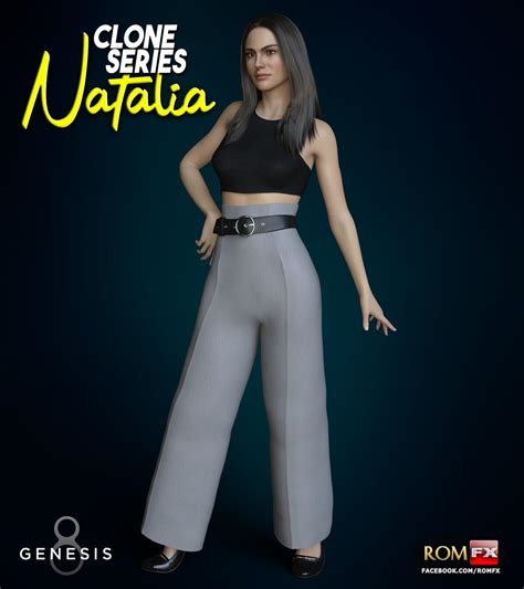 Clone Series Natalia For G F And G F Daz Content By Romfx