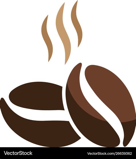 Coffee Bean Vector Logo