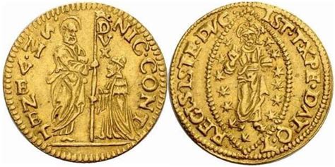2 Zecchini Nicolò Contarini Republic of Venice Numista