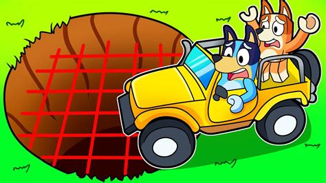 NO CAIGAS AL AGUJERO CON BLUEY Y BINGO En ROBLOX LAS AVENTURAS DE