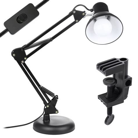 Lampka Kreślarska Biurkowa Szkolna E27 z uchwytem MT 811 Black Cena