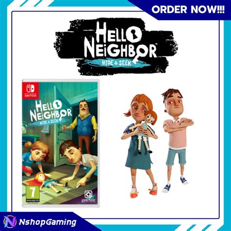 Jual Hello Neighbor Hide Seek Nintendo Switch Kaset Nintendo Switch