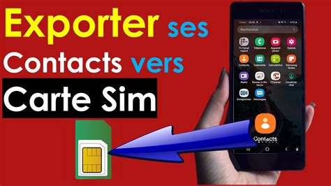 D Crypter Imagen Comment Mettre Ses Contacts Sur La Carte Sim Fr