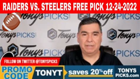 Las Vegas Raiders Vs Pittsburgh Steelers 12 24 2022 Week 16 FREE NFL