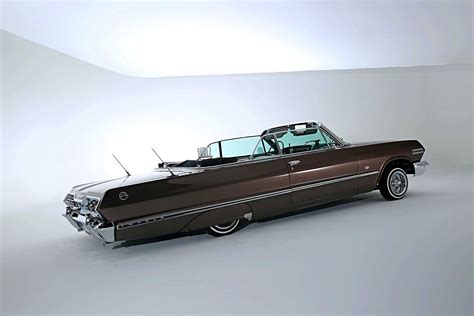 1963 Chevrolet Impala Top Down Passenger Side View Lowrider