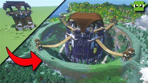 Minecraft Pillager Outpost Transformation Tour YouTube