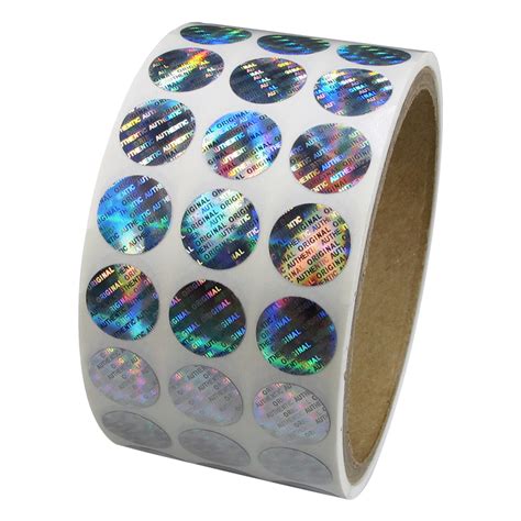 Hologram Stickers Original Authentic 55 In Circle XOA20 01