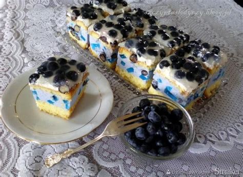 Smerfu Biszkopt Z Bor Wkami I Galaretk Recipe Desserts Food