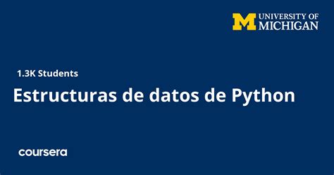estructuras de datos de python coursya