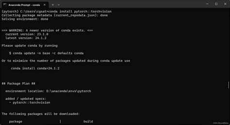 2024最新win11系统pytorch安装cpu版（保姆级教程） pytorch下载cpu版本 csdn博客