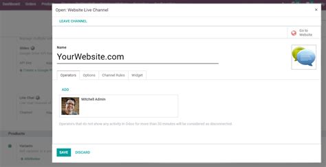 Get Started With Live Chat Odoo Documentation