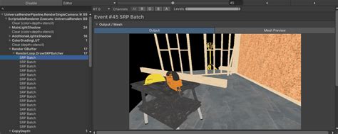 unity manual frame debugger window reference