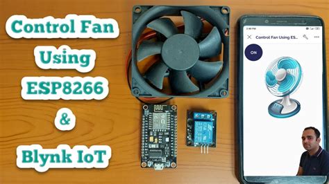 Control DC Fan Using ESP8266 And Blynk IOT Blynk IOT Projects YouTube