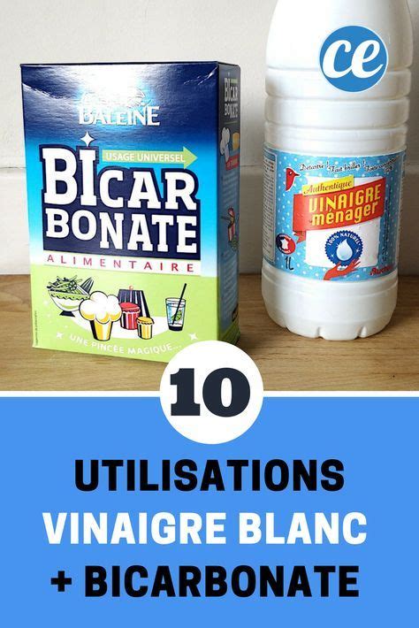 Vinaigre Blanc Bicarbonate 10 Utilisations De Ce Mélange Magique