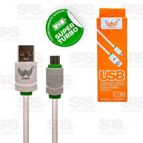 Cabo De Dados Micro Usb V A Metros Altomex Al V