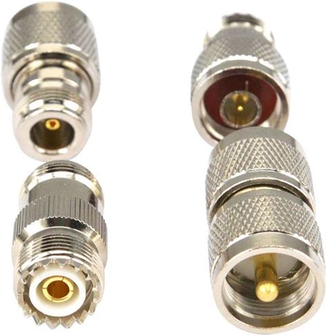 YILIANDUO Kit de connecteur dadaptateur coaxial RF N Mâle Femelle vers