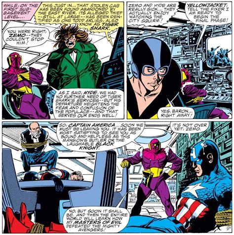 Captain America Vs Baron Zemo From The Avengers