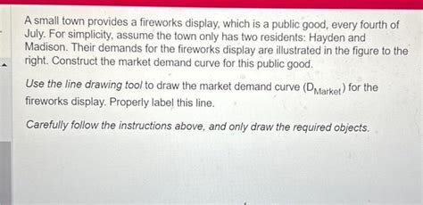 A Small Town Provides A Fireworks Display Which Is A Chegg