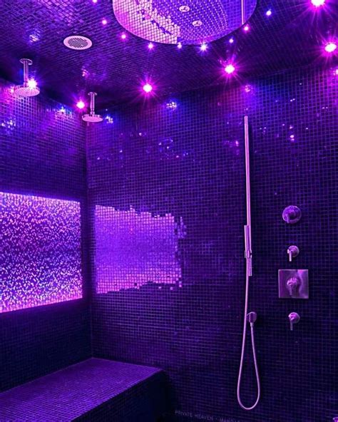 Pin By Ngọc Huỳnh On Interior Design In 2024 Neon Bathroom Bathroom Interior Design Shower
