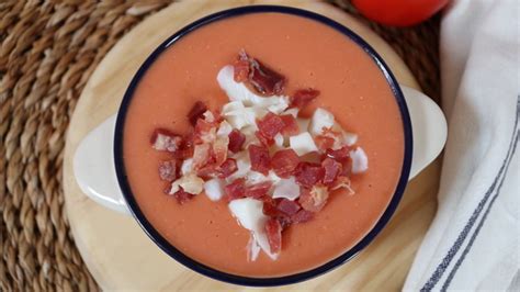 1 Salmorejo Tradicional Cordobés con Thermomix La Receta Más Fácil