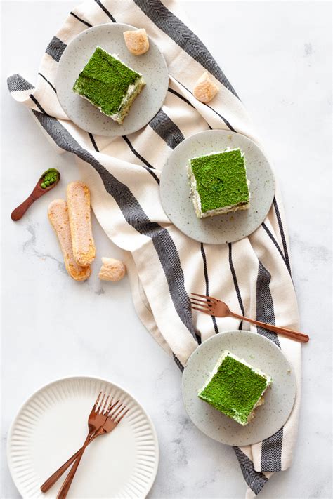 Eggless Matcha Tiramisu The Classy Baker