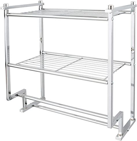 Wall Mounted Bath Shelf With Towel Bar Semis Online
