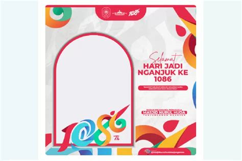 15 Twibbon Hari Jadi Kabupaten Nganjuk Ke 1086 Tahun 2023 Bingkai Foto