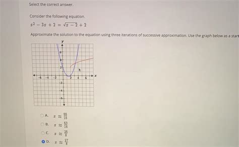 consider functions f and g using successive approximation what is the approximate solution to