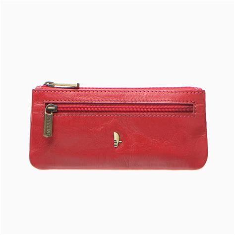 Etui na klucze skórzane PUCCINI MURANO MU309 3E Czerwone PUCCINI