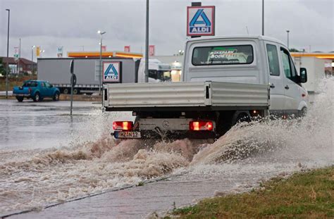 Unwetter sorgt für unruhige Nacht