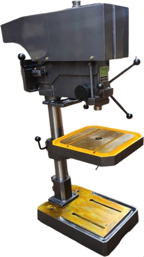 VMT Heavy Duty 40mm Pillar Drill Machine Spindle Travel 6 Drilling