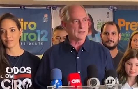 Ciro vê situação ameaçadora sobre a nossa sorte como nação e pede