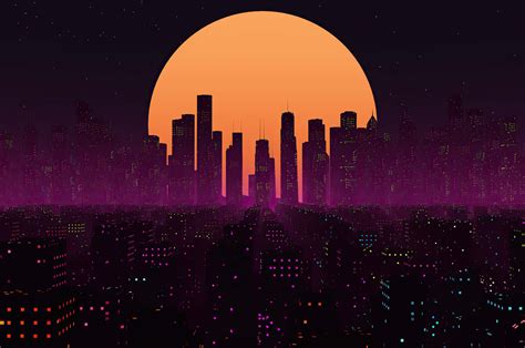 Update 78 Pixel City Wallpaper Best In Coedo Vn