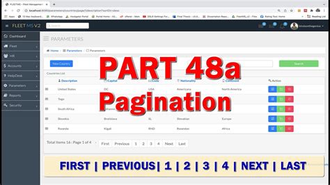 part 48 pagination in spring boot with thymeleaf paging youtube