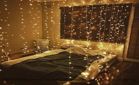 7 Ý tưởng sử dụng dây đèn LED trang trí phòng ngủ cực mê
