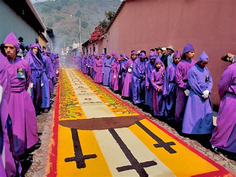 Cómo se festeja Semana Santa en Guatemala actividades y tradiciones
